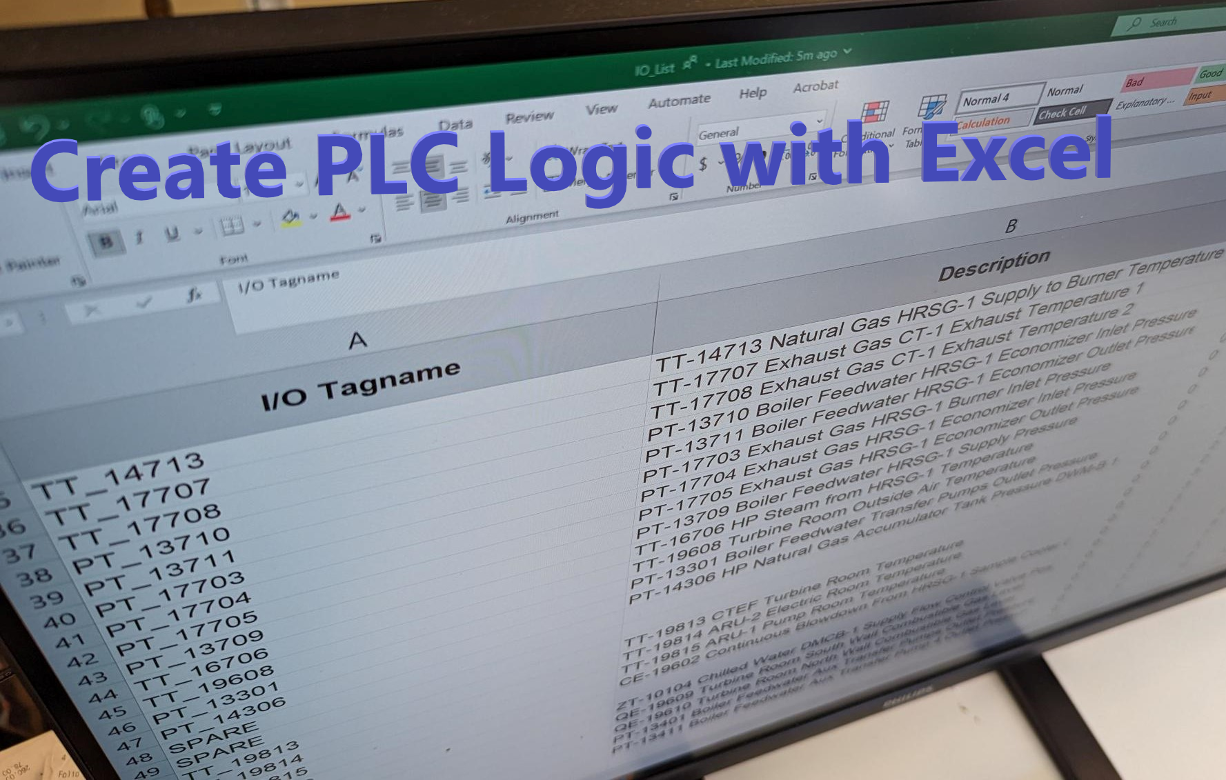 How To Create Plc Logic With Excel
